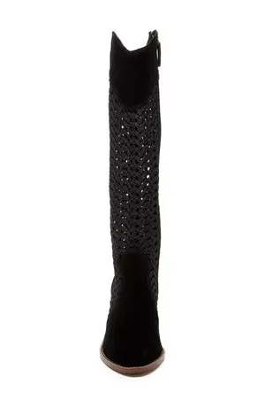 KELSI DAGGER BROOKLYN Echo Knee High Boot - Black