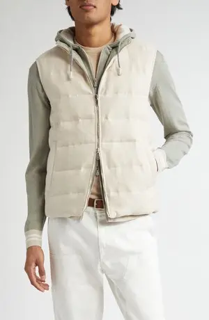 Eleventy Quilted Vests For Men