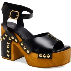Free People Cecily Platform Sandals - Black