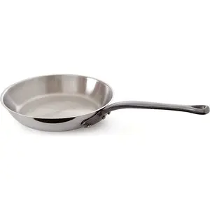 MAUVIEL M'cook Ci Stainless Steel Frypan - Silver