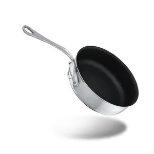 MAUVIEL M'cook Stainless Steel Nonstick Saute Pan