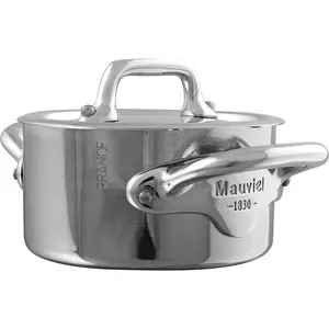 MAUVIEL M'minis Cocotte With Lid - Silver