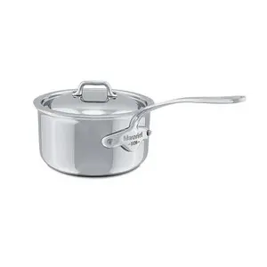 MAUVIEL M'cook 1.9 Qt Stainless Steel Saucepan & Lid