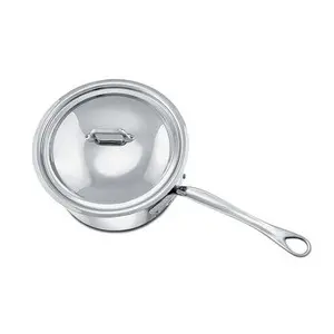 MAUVIEL M'cook 1.9 Qt Stainless Steel Saucepan & Lid