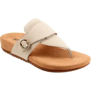 Softwalk Belize T-strap Sandal - Ivory