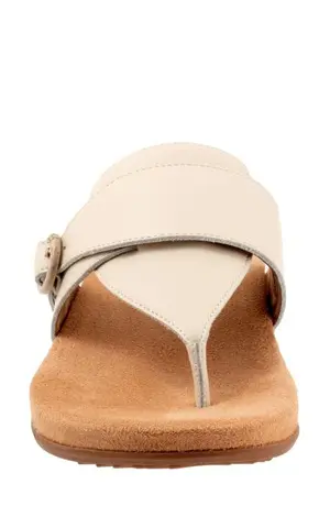 Softwalk Belize T-strap Sandal - Ivory