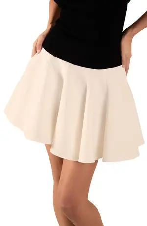 Endless Rose Circle Pleated Mini Skirt