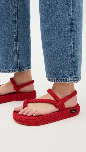 BOHONOMAD Hawaii Platform Sandals