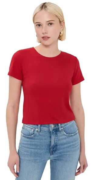 LE BOP Eloise Tee - Crimson