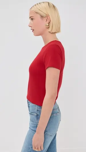 LE BOP Eloise Tee - Crimson