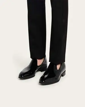 Bergdorf Goodman Patent Leather Venetian Loafers