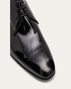 Bergdorf Goodman Patent Leather Derby Shoes