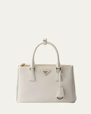 Prada Galleria Medium Top-handle Bag - Bianco