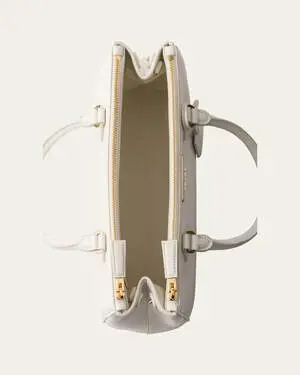 Prada Galleria Medium Top-handle Bag - Bianco