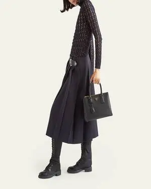 Prada Galleria Medium Top-handle Bag - Nero