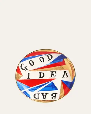 L'Objet X Ruan Hoffmann Good Bad Idea Vide Poche Plate - Multi