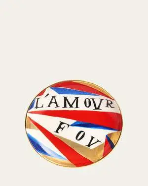 L'Objet X Ruan Hoffmann L'amour Fou Vide Poche Plate - Multi