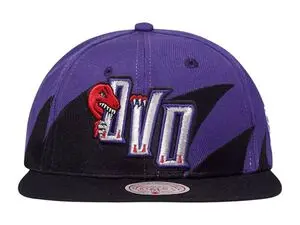 OVO X Mitchell & Ness Toronto Raptors ‘95 Draft Day Snapback Cap - Black/purple