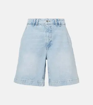 FRAME The Trouser Denim Bermuda Shorts