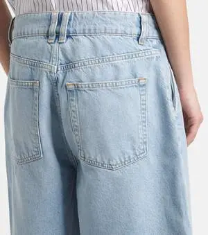 FRAME The Trouser Denim Bermuda Shorts