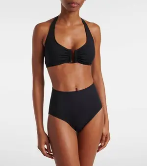 ERES Dedicace Halterneck Bikini Top - Black