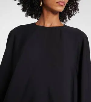 Stella McCartney Embellished Caped Maxi Dress