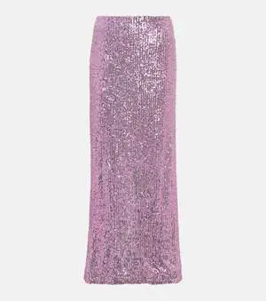 TOM FORD Sequin-embellished Maxi Skirt - Black
