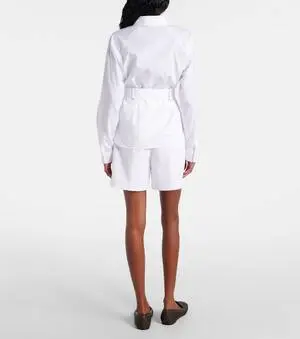 Max Mara Juglas Cotton Blouse - White