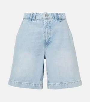 FRAME The Trouser Denim Bermuda Shorts