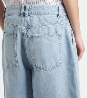 FRAME The Trouser Denim Bermuda Shorts