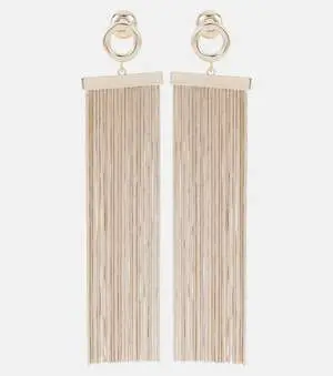 Alaïa Drop Earrings - Gold