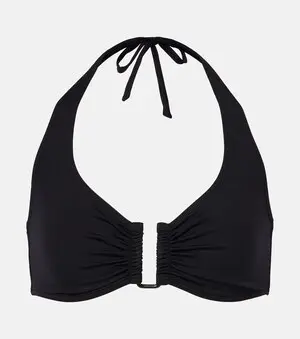 ERES Dedicace Halterneck Bikini Top - Black