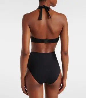 ERES Dedicace Halterneck Bikini Top - Black