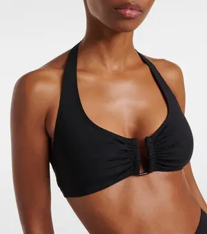 ERES Dedicace Halterneck Bikini Top - Black