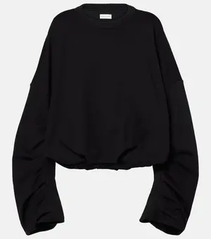 Dries Van Noten Cotton Sweatshirt - Black