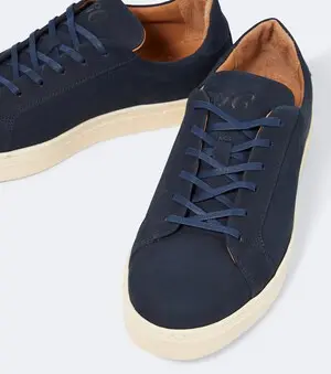 George Cleverley Jack Ii Suede Sneakers - Blue
