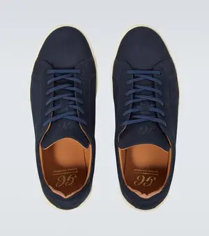 George Cleverley Jack Ii Suede Sneakers - Blue