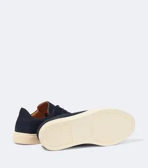 George Cleverley Jack Ii Suede Sneakers - Blue