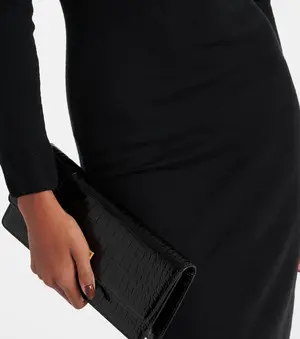 TOM FORD Off-shoulder Cashmere And Silk Minidress