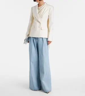 Nina Ricci High-rise Wide-leg Jeans
