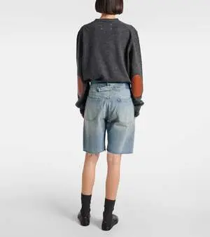 MAISON MARGIELA Denim Bermuda Shorts