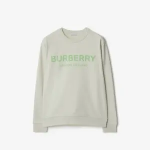 Burberry Logo Cotton Sweatshirt - Pistachio