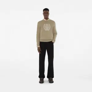 Burberry B Crest Wool Sweater