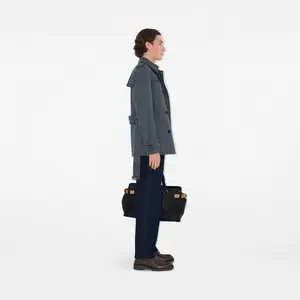 Burberry Short Gabardine Trench Coat