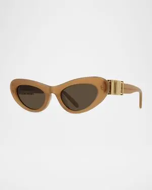 Loewe Loewe LW40156UW Sunglasses Dark Brown