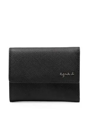 AGNÈS B. Leather Wallet - Black