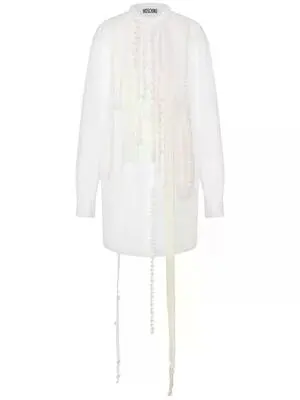 Moschino Appliqué-detailing Dress - White
