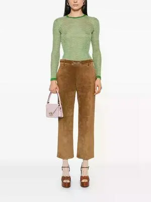 Valentino Garavani Striped Sweater - Green