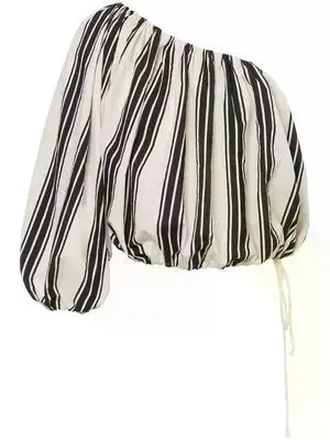 Philosophy Di Lorenzo Serafini One-shoulder Top - Neutrals