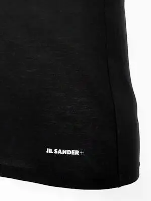 JIL SANDER Scoop-neck Tank Top - Black